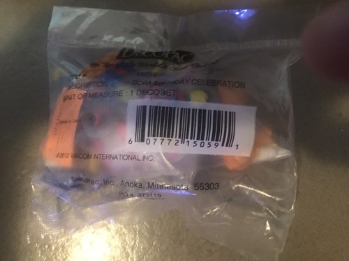 Decopac Item 15059 Dora Birthday Celebration Cake Topper New | eBay