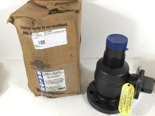 NEW Balon 2F-US33-WF 2” Full Port Steel 300 Weld x Flange Floating Ball ...