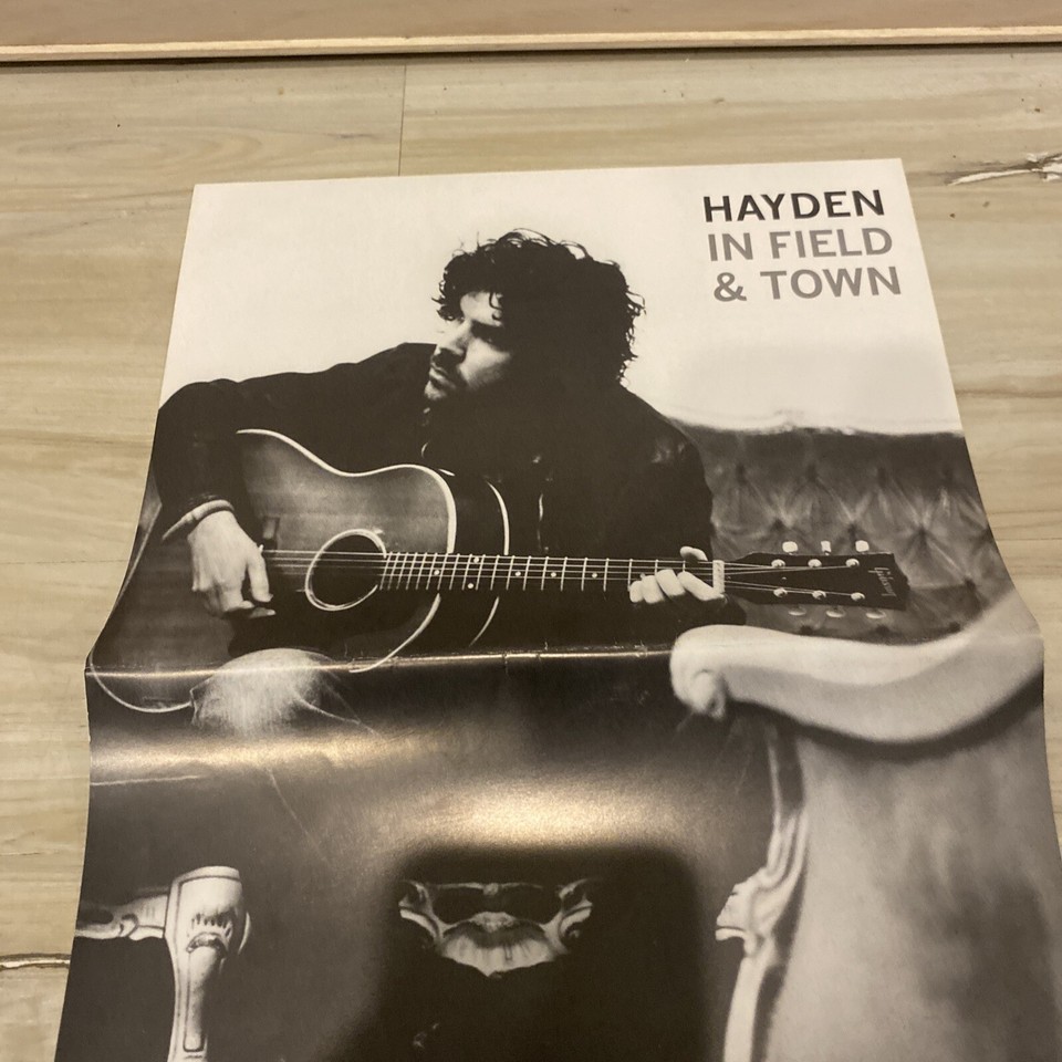 HAYDEN IN FIELD & Town 11x17 Poster Fat Possum Records Palace Theatre ...