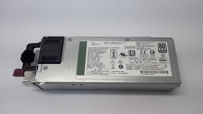 830272-B21 HPE 1600W Flex Slot Platinum Hot Plug Low Halogen Power ...