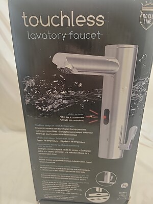 Royal Line Touchless Faucet. Motion activated. Infrared sensor auto on ...