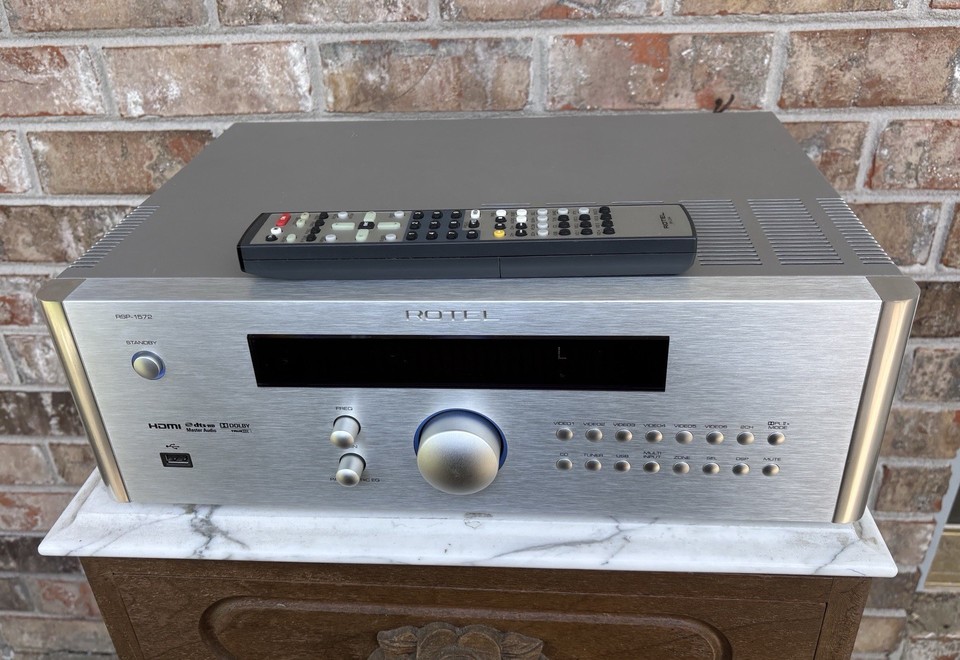 ROTEL RSP-1572 SURROUND SOUND PROCESSOR 7.1 W/remote | eBay