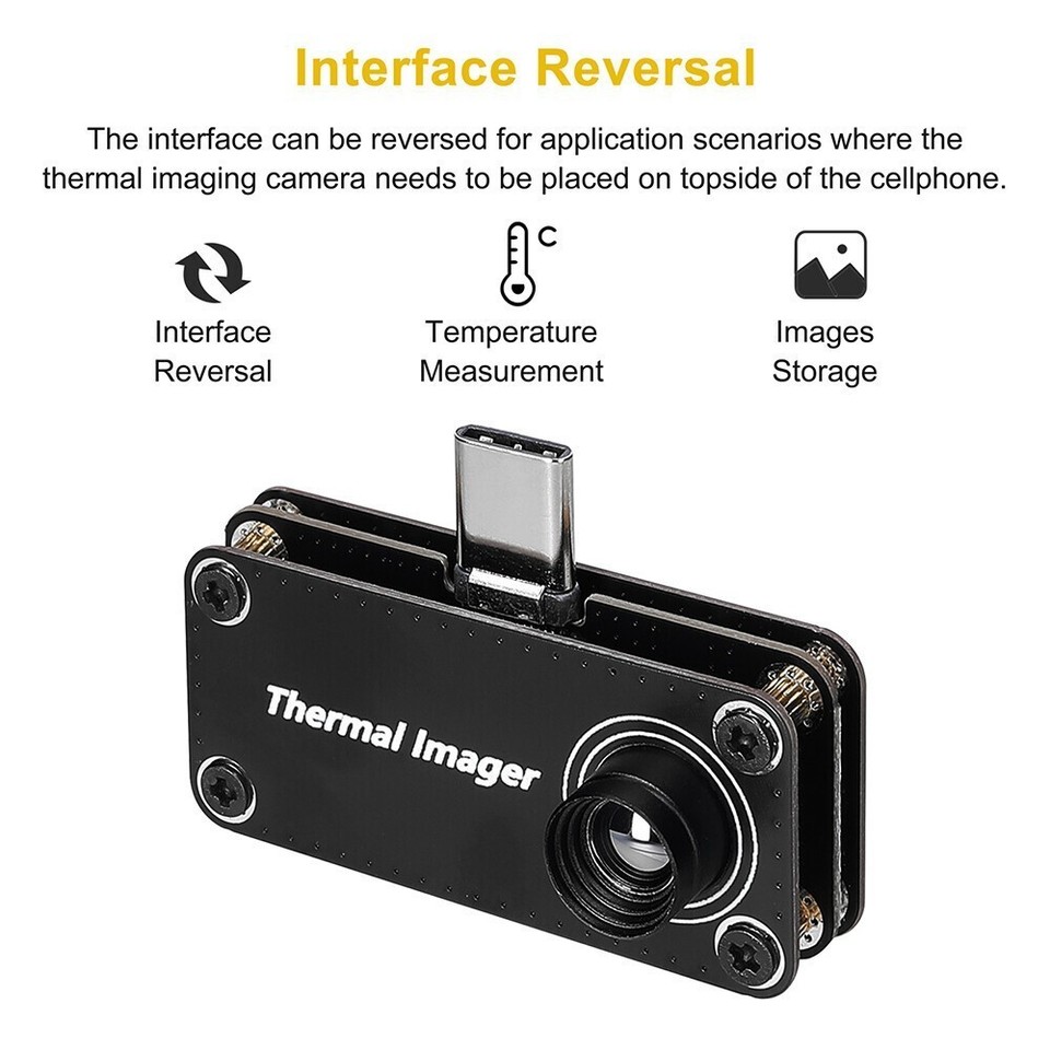 Thermal Imaging Camera Type-C for Android Mobile Phone IR Resolution ...