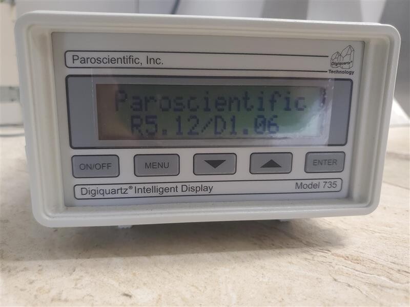 PAROSCIENTIFIC INC. DIGIQUARTZ DISPLAY 735 With PAROSCIENTIFIC 410K-101 ...