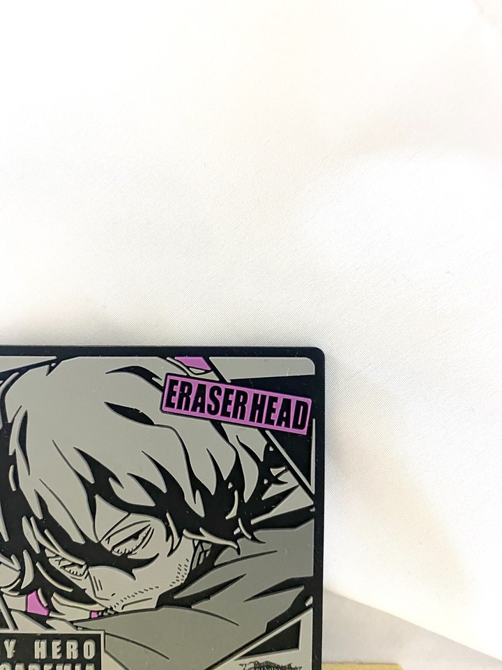 Eraser Head My Hero Academia MHA Rubber Keychain Strap Bandai Namco ...
