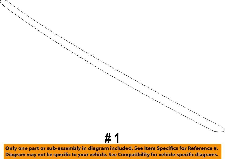 FORD OEM 15-16 Edge-High Mount 3rd Third Brake Light-Lamp FT4Z13A613A ...