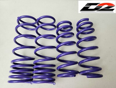 D2 Racing Lowering Spring Lowers 2.0 for 03-07 Accord 04-08 TSX TL D-SP ...