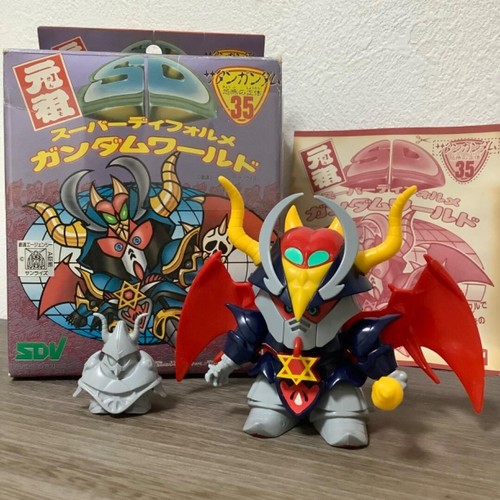 Bandai Original SD Gundam World 35 Black Dragon Satan Gundam Finished ...