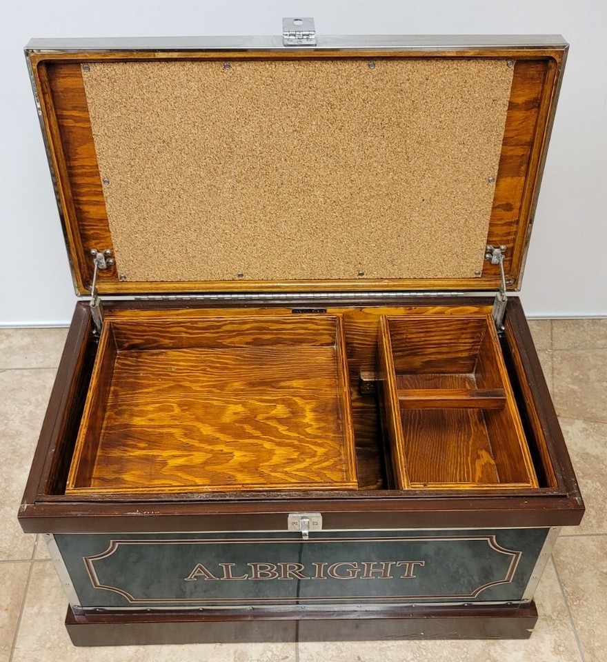 Tack Trunk Chest Horse Equestrian Stable/Barn Saddlery Storage Box 32 ...