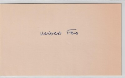 AUTOGRAPH PULITZER PRIZE HERBERT FEIS AUTHOR 1961 "BETWEEN WAR AND ...