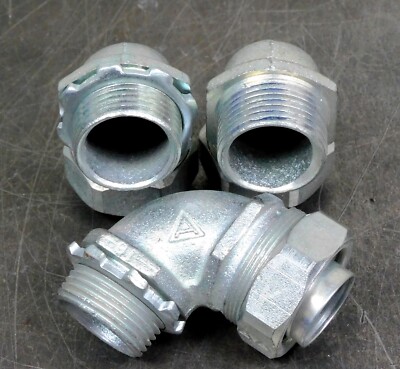 Appleton -ST-90100 Liquid-Tight Elbow Throat Flexible Conduit Adapter 1 ...