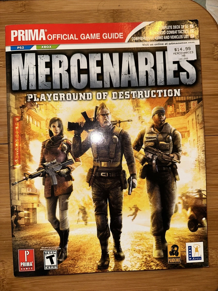 JOGO PS2 MERCENARIES: PLAYGROUND OF DESTRUCTION🥭 Descubra a emoção do ...