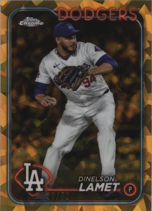 2024 Topps Chrome Update Series Sapphire Edition - Dinelson Lamet # ...