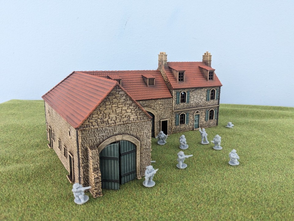 15mm European farm/farmstead for Napoleonic - WW2/WWII/Historical ...