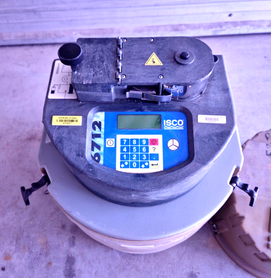 Teledyne Isco 6712 Portable Sampler Water Machine Controller, Sample ...