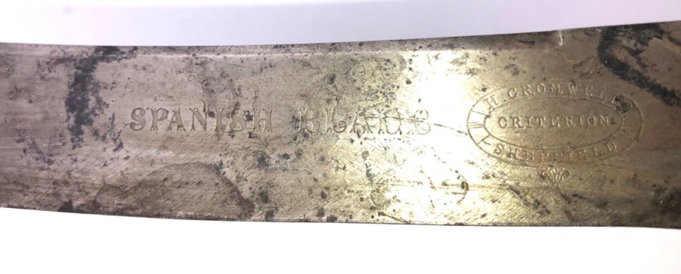 14" (Spanish Blade) H.CROMWELL SHEFFIELD Stag Horn Handle Knife | eBay