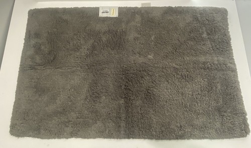 Casaluna Charcoal Bath Rug- 24”X40”- 100% Cotton New | eBay