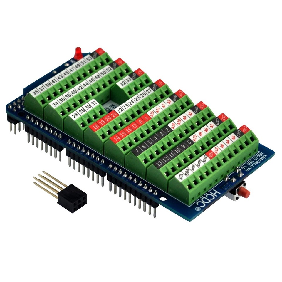 Screw Terminal Block Breakout Shield Module for Arduino MEGA-2560 R3 | eBay