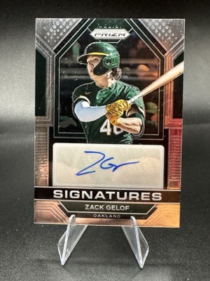 Zack Gelof 2023 Panini Prizm Signatures AUTO #SIG-ZG - Oakland ...
