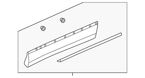 Genuine GM Lower Molding 84647210 | eBay
