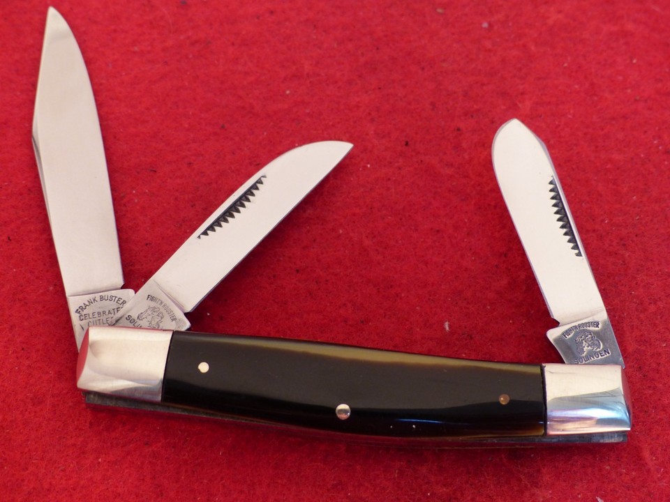 Fight'n Rooster Germany coon stripe mint hand forged stockman knife | eBay