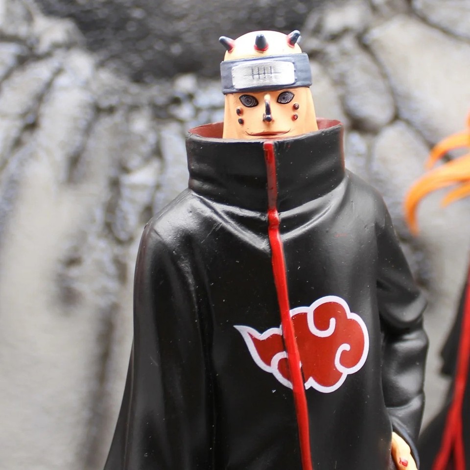 Naruto Shippuden Akatsuki Figure Set 37cm 6pc Itachi Madara Konan Hidan ...