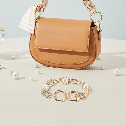DIY Purse Chains Bag Extender Chain Replacement Purse Imitation Pearl ...