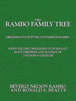Rambo Family Tree : Descendents of his last four children and Rambos of ...