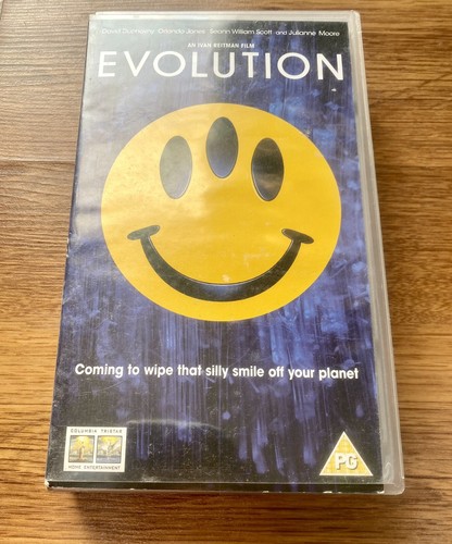Evolution VHS Video Cassette Tape 2001 Movie Ivan Reitman Film Julianne ...