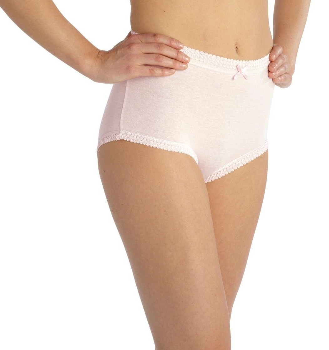 6-pairs-plus-size-ladies-plain-cotton-full-briefs-knickers-pants-size