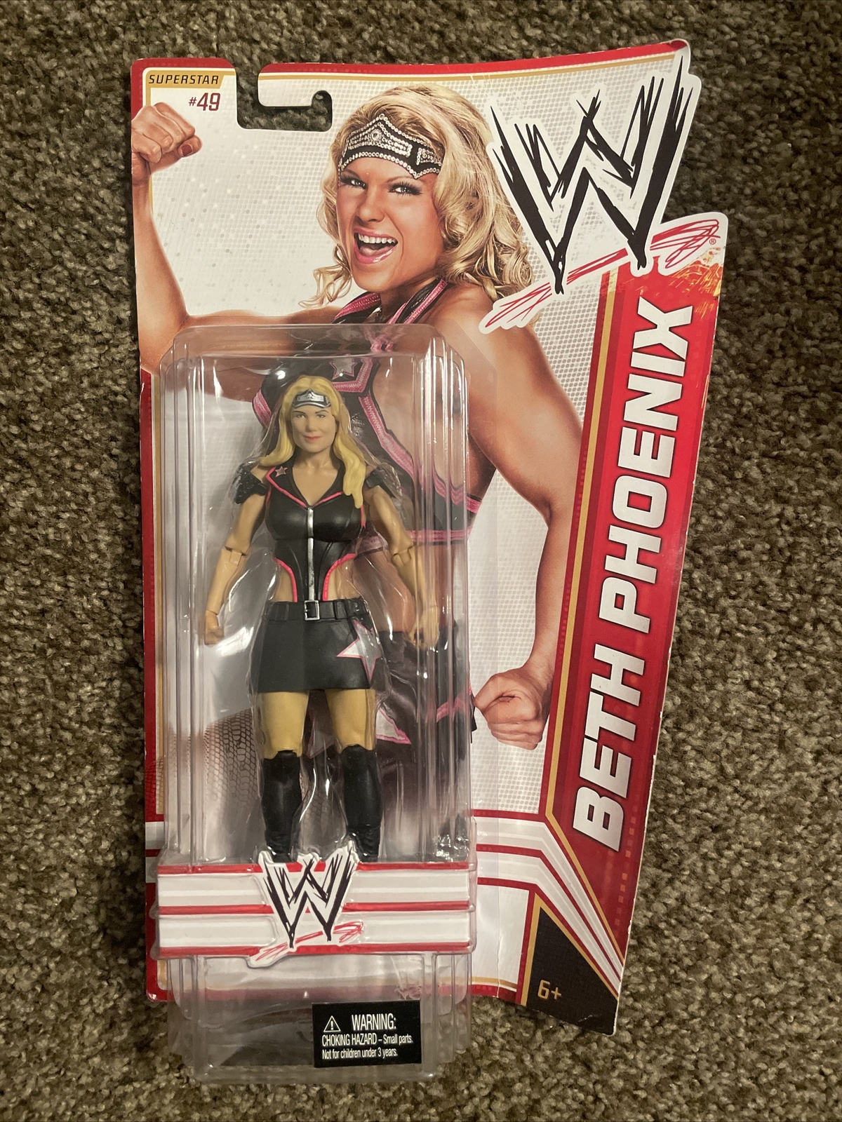 WWE Mattel 2012 Superstar # 49 Beth Phoenix Action Figure | eBay