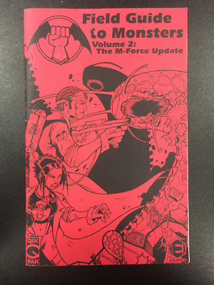 Field Guide To Monsters Volume 2: The M-Force Update Book | eBay