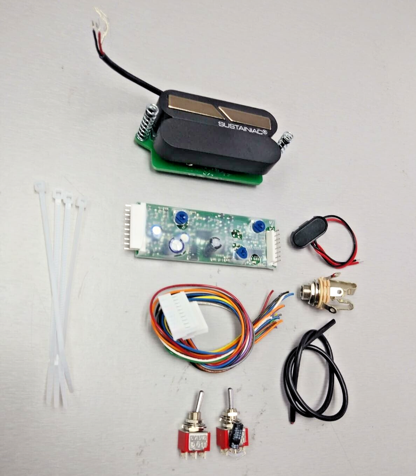SUSTAINIAC STEALTH PRO KIT WITH LOOSE TOGGLE SWITCHES AND HUMBUCKER ...