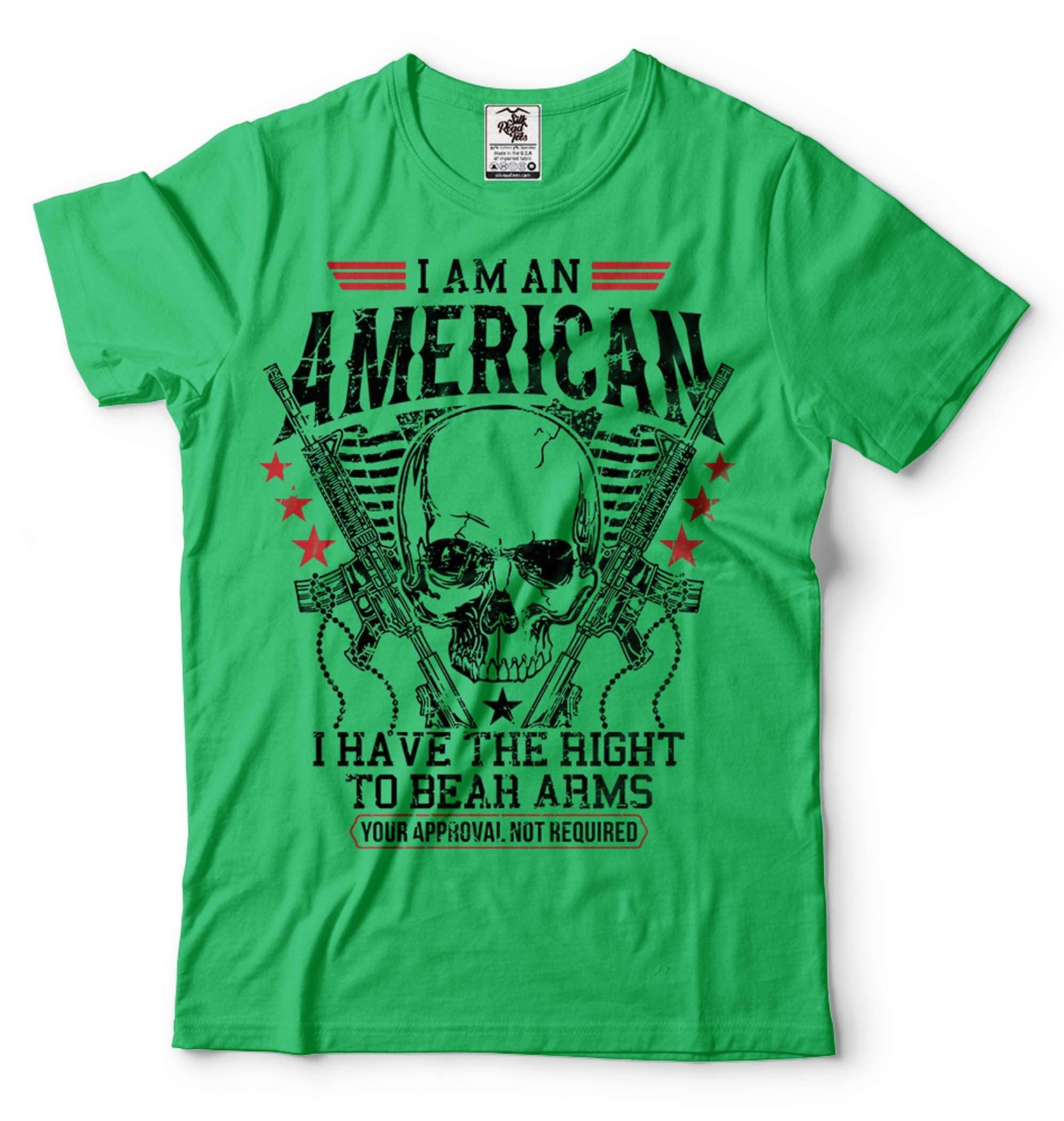 I Am An American Shirt 2nd Amendment USA Patriotic Tee Pro Gun Shirt ...