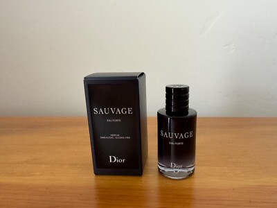 DIOR Sauvage Eau Forte Parfum 10 ml / 0.34 oz Alcohol Free Splash Mini ...