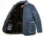LORO PIANA Blue Roadster Cashmere Castorino Nutria Fur Lined Jacket ...