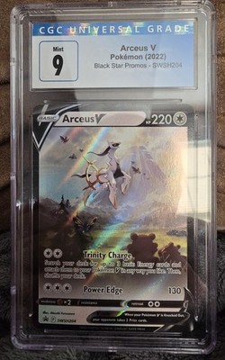 Pokémon TCG Arceus V SWSH Black Star Promo SWSH204 Holo Promo MINT 9 | eBay