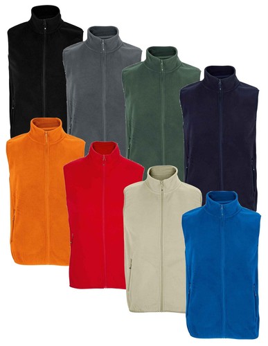 SOLs Unisex Factor Recycled Micro Fleece Bodywarmer XS-5XL | eBay