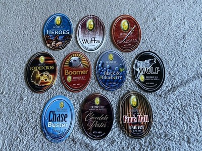 10 BEOWULF BREWERY. Beer pump clips. | eBay UK