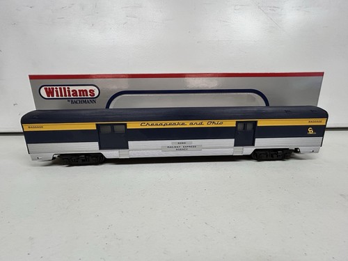 Williams O Scale C&O Chesapeake and Ohio 72' Streamline 4-Car Passenger ...
