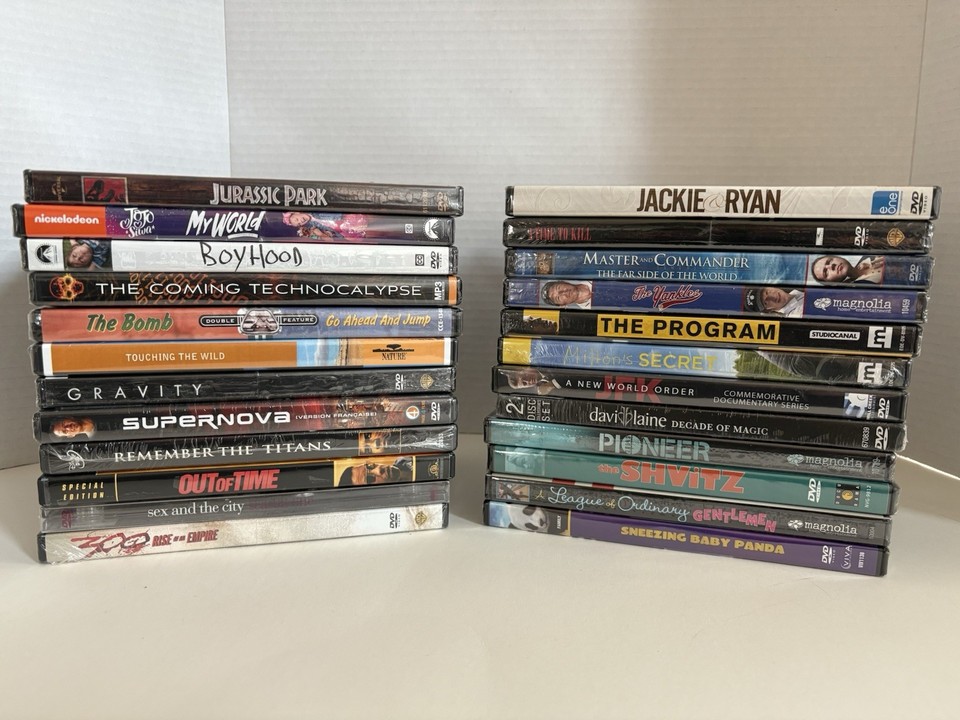 DVDS - LOT OF 24 - NEW / SEALED - MIXED GENRE | eBay