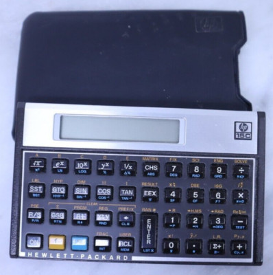 Hewlett Packard HP 15c Financial Programmable Calculator W/ Leather ...