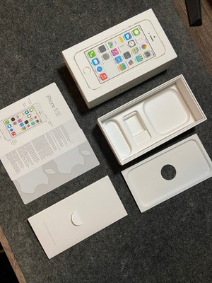 iPhone 5s Gold Box 16GB GENUINE Apple Retail Box Only Without ...