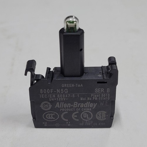 Allen-Bradley 800F-N5G * LED Module Green (1 Piece) 10662468119969 | eBay