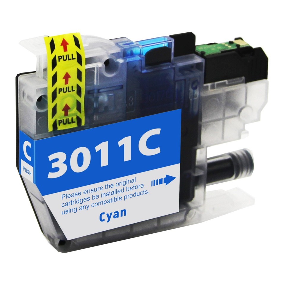 5pk LC3011 LC-3011 Ink Cartridge for Brother MFC-J491DW MFC-J497DW ...