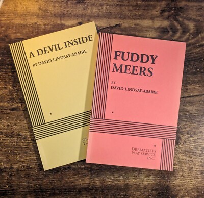 A DEVIL INSIDE / FUDDY MEERS 2pk David Lindsay Abaire Theatre Scripts ...