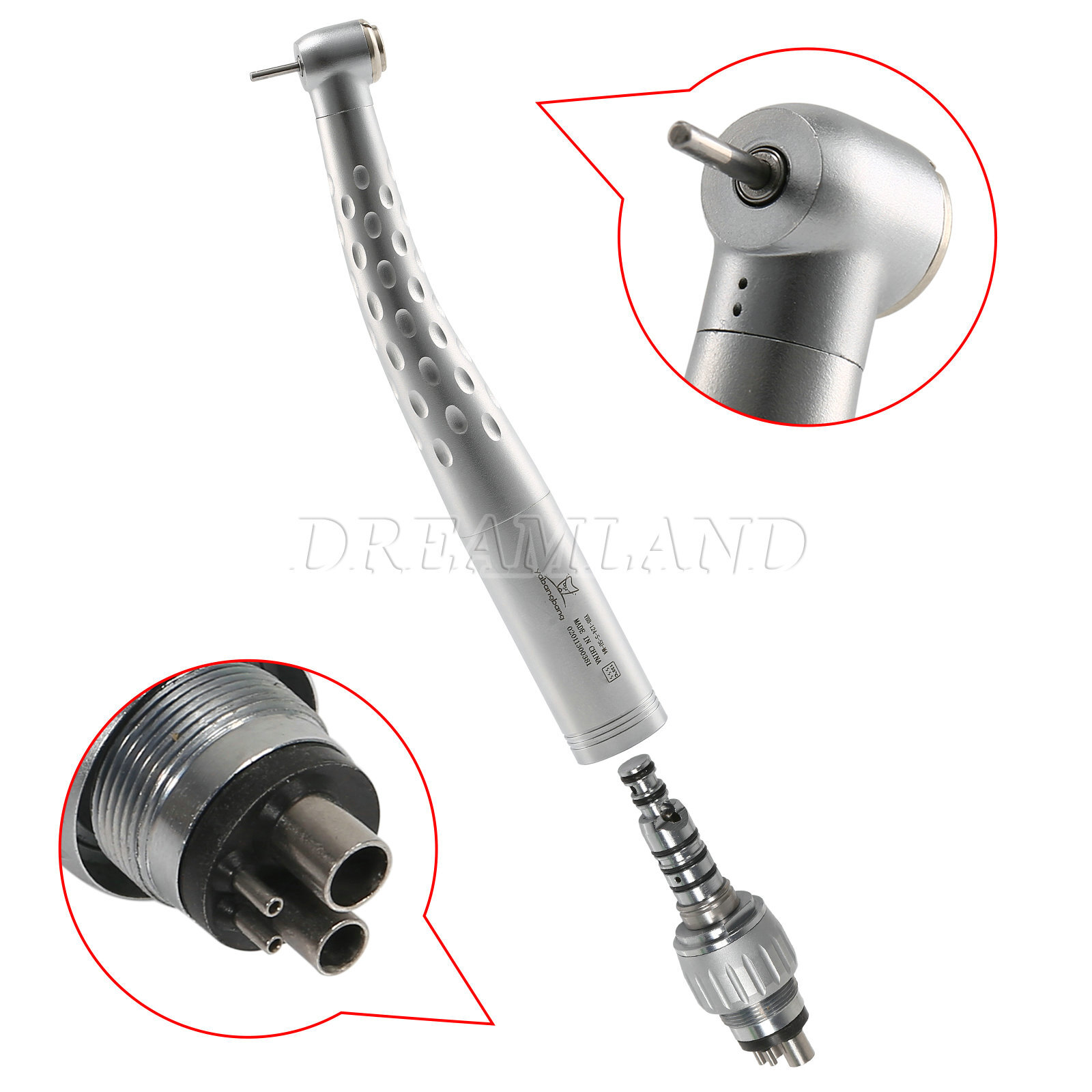US Dental High Speed Turbine Handpiece MULTIflex Quick Coupler 4 Hole ...