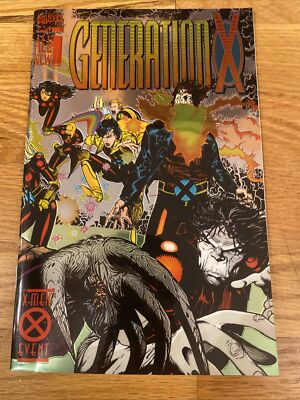 Marvel Comics Iconic Generation X #1 1994 1st App Chamber Chromium ...
