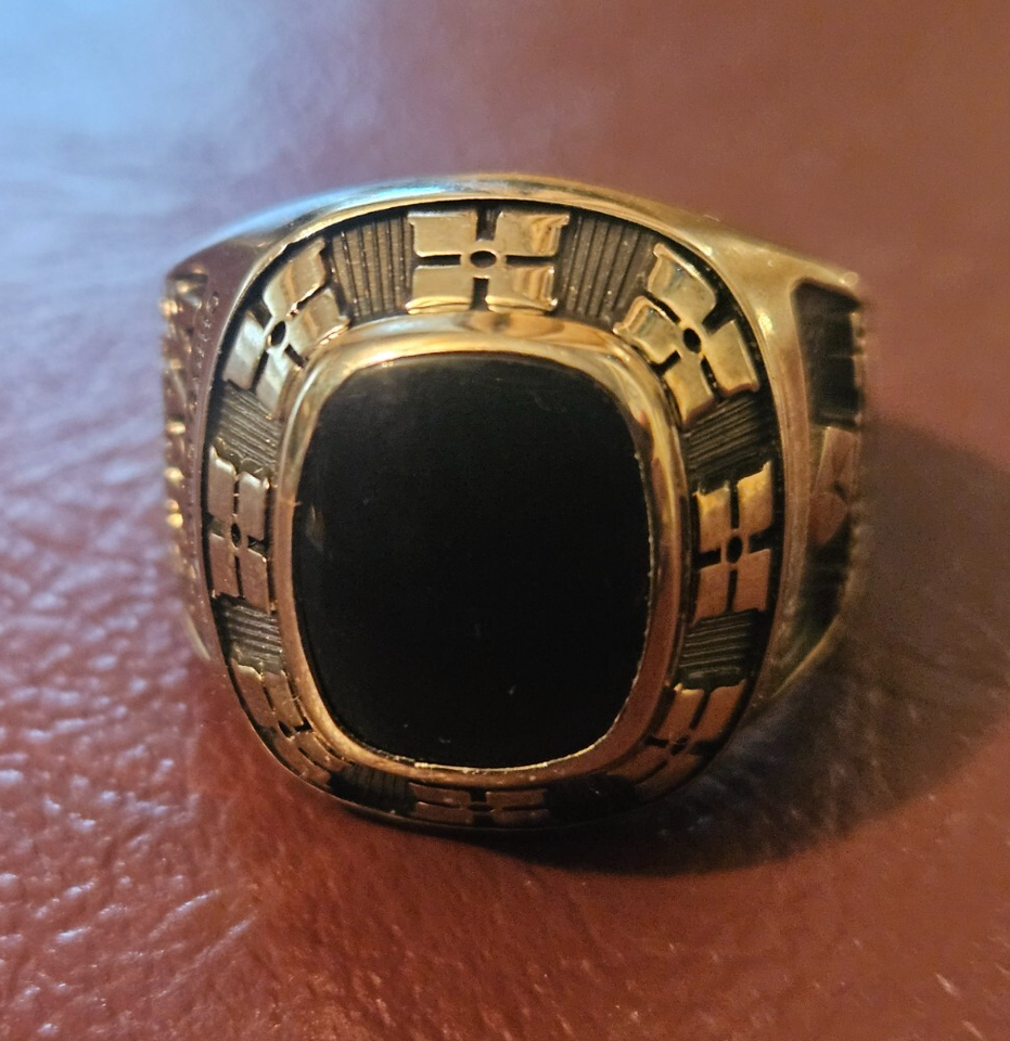 CHRYSLER ACADEMY RING (DCA) 10k GOLD MENS RING / SIZE 10.5 / WEIGHT 15g | eBay