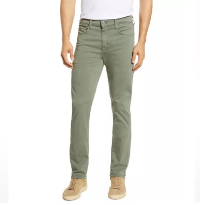 EDWIN Jeans Mens Maddox Slim Fit Straight Leg Fern Denim Stretch $168 ...